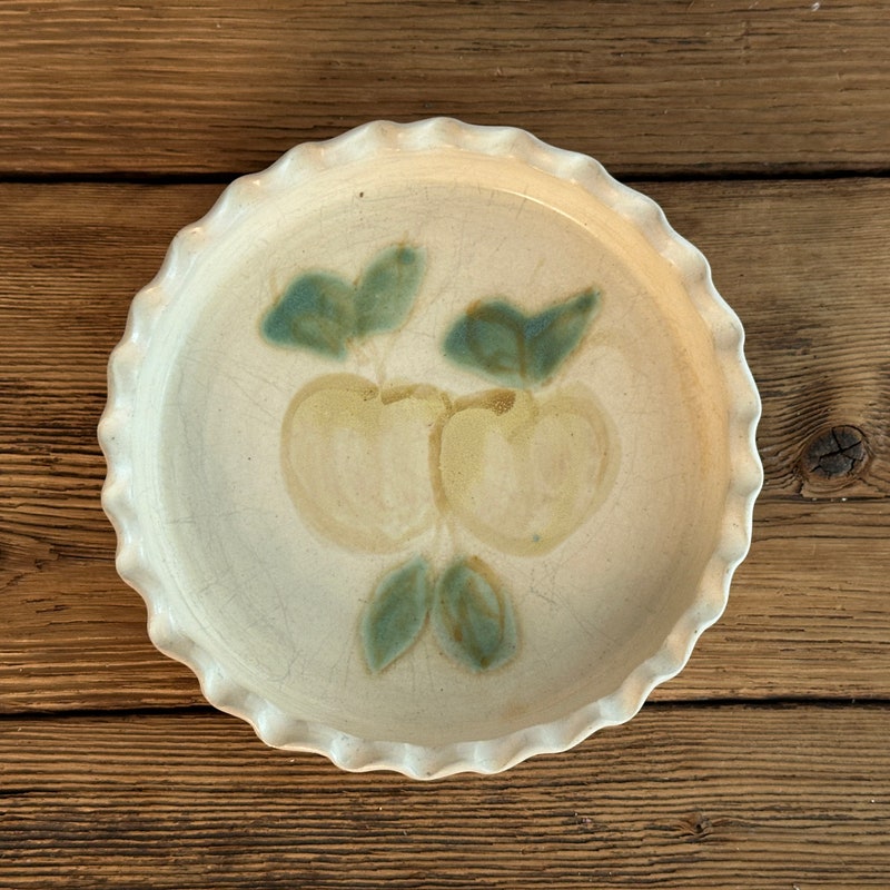 Ceramic Pie Dish - Etsy