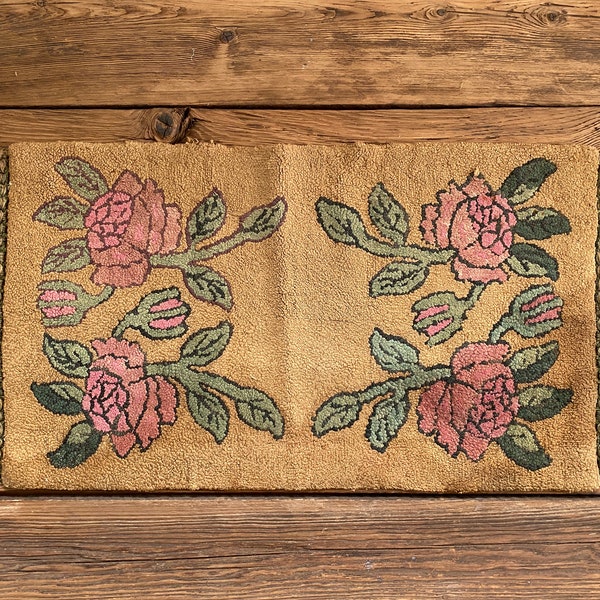 Jute Floral Rug - Etsy