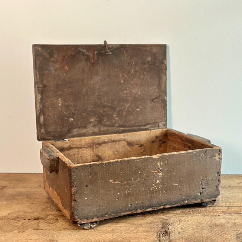 Old Wood Carpenter Box - Etsy