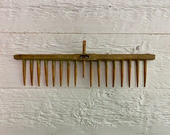 Antique Rake - Etsy