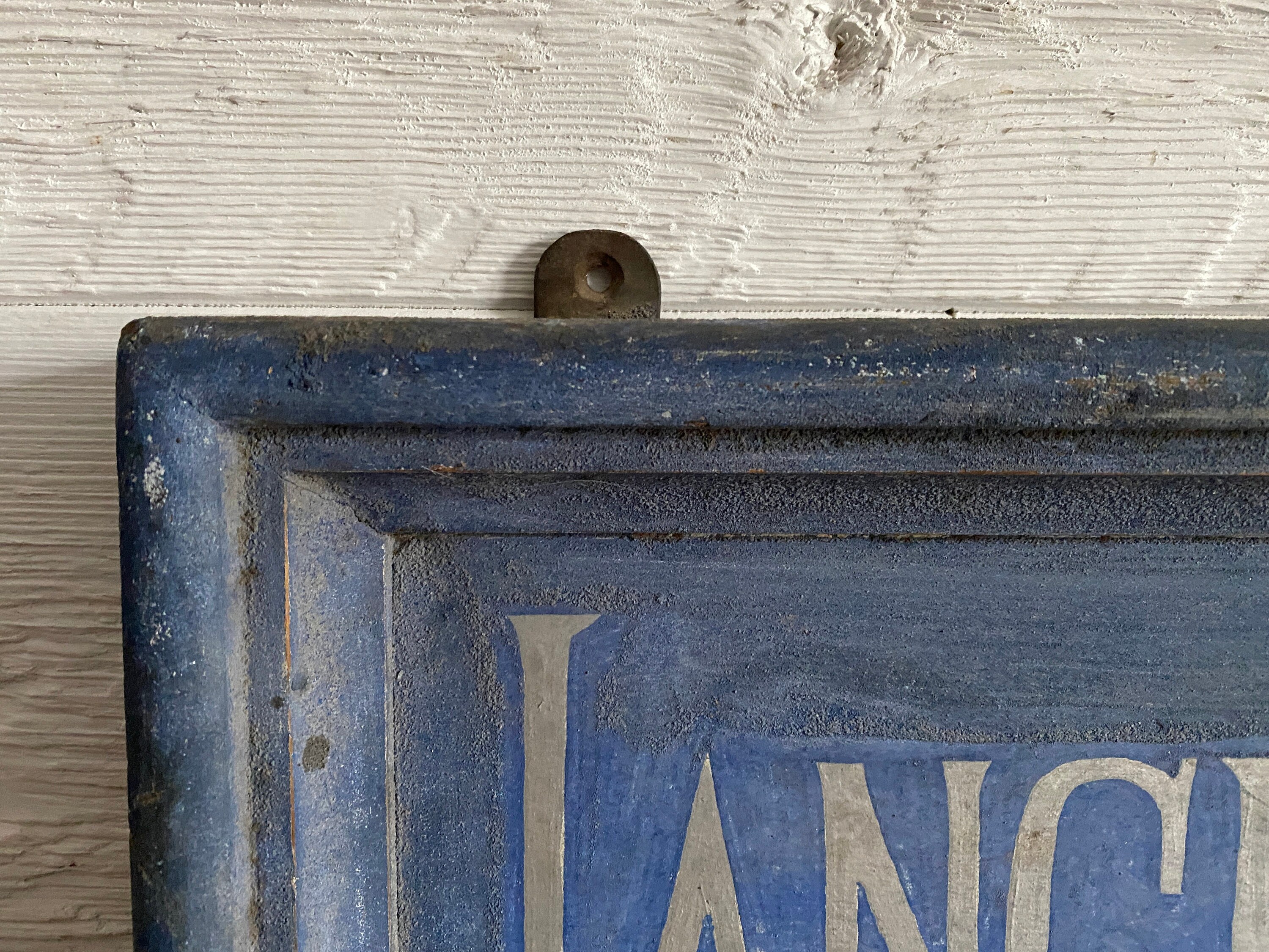 Antique Wooden Trade Sign Hand-painted Notary Sign From | Etsy