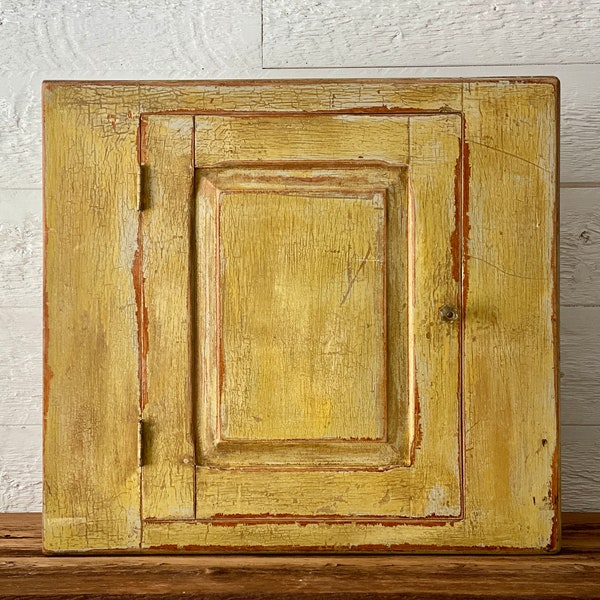 Antique Wall Cabinet - Etsy