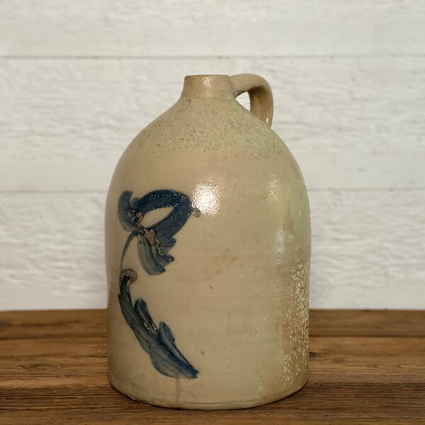 Antique Blue Jug - Etsy