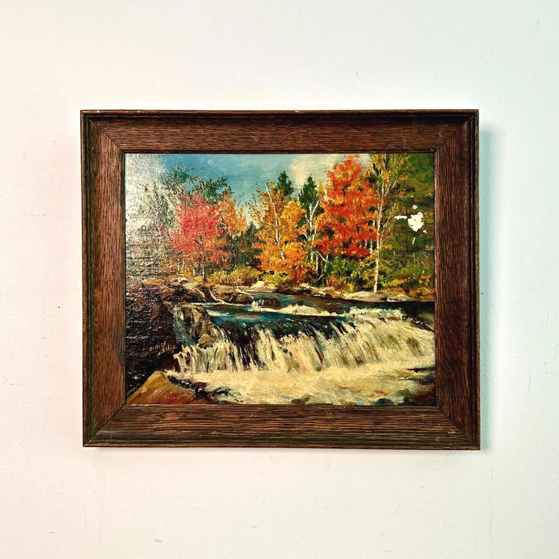 Fall Tree Painting - Etsy