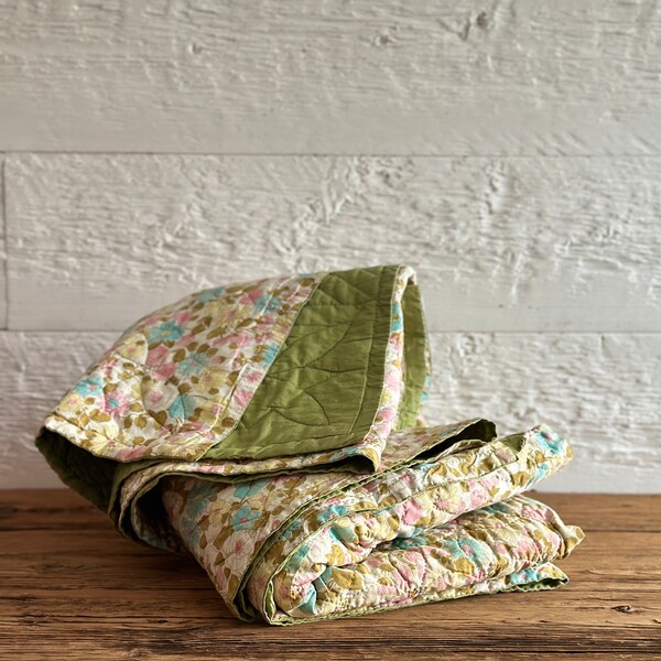 Whole Cloth Quilt - Etsy