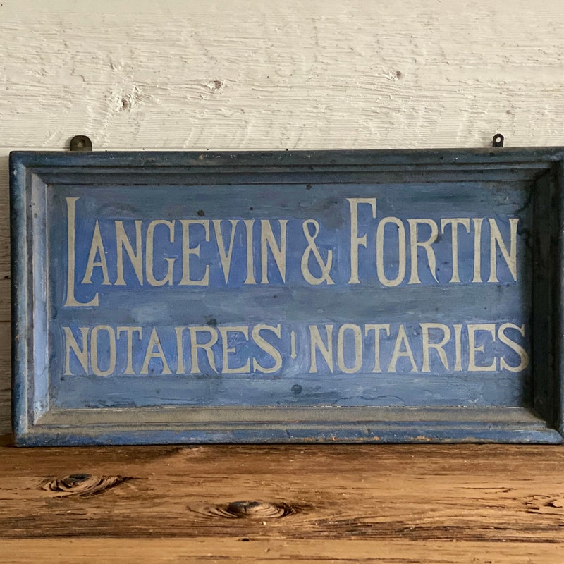 Antique Wooden Sign - Etsy