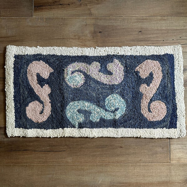 Hooked Rug Vintage - Etsy