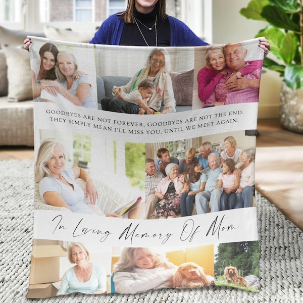 Funeral Home Gifts Tribute Blankets - 60+ Gift Ideas for 2025