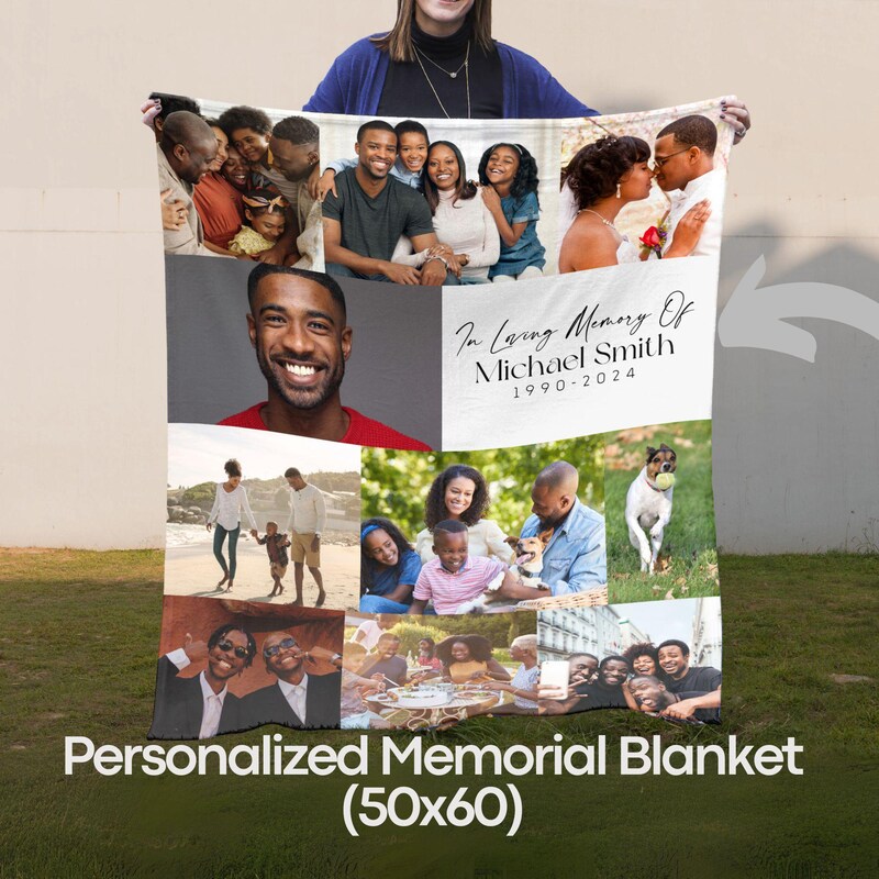 Funeral Home Gifts Tribute Blankets - 60+ Gift Ideas for 2025