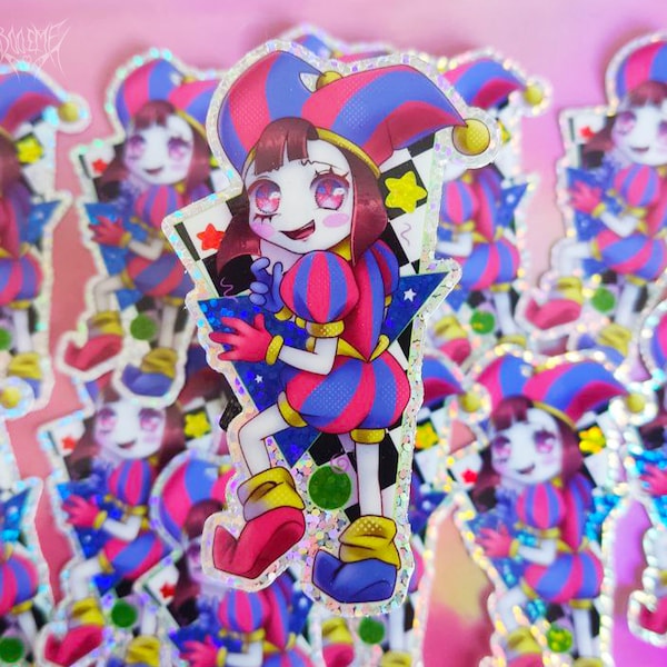 Pomni Stickers - Etsy
