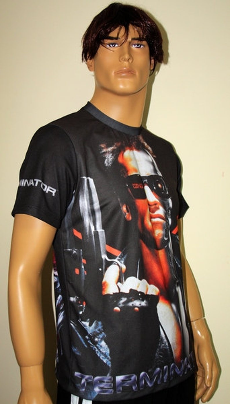 Terminator 1, 2 Arnold Schwarzenegger 3d All Over Print T-shirt Overall ...