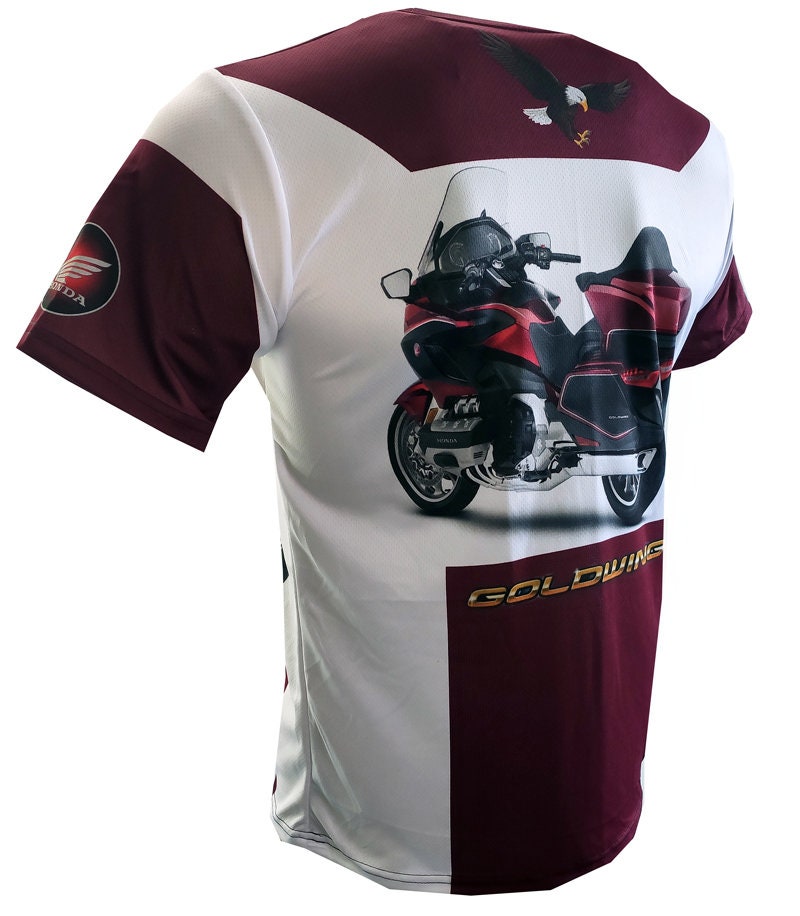 GL 1800 Goldwing Carbon Look Tourer 3d All Over Print T-shirt Overall ...