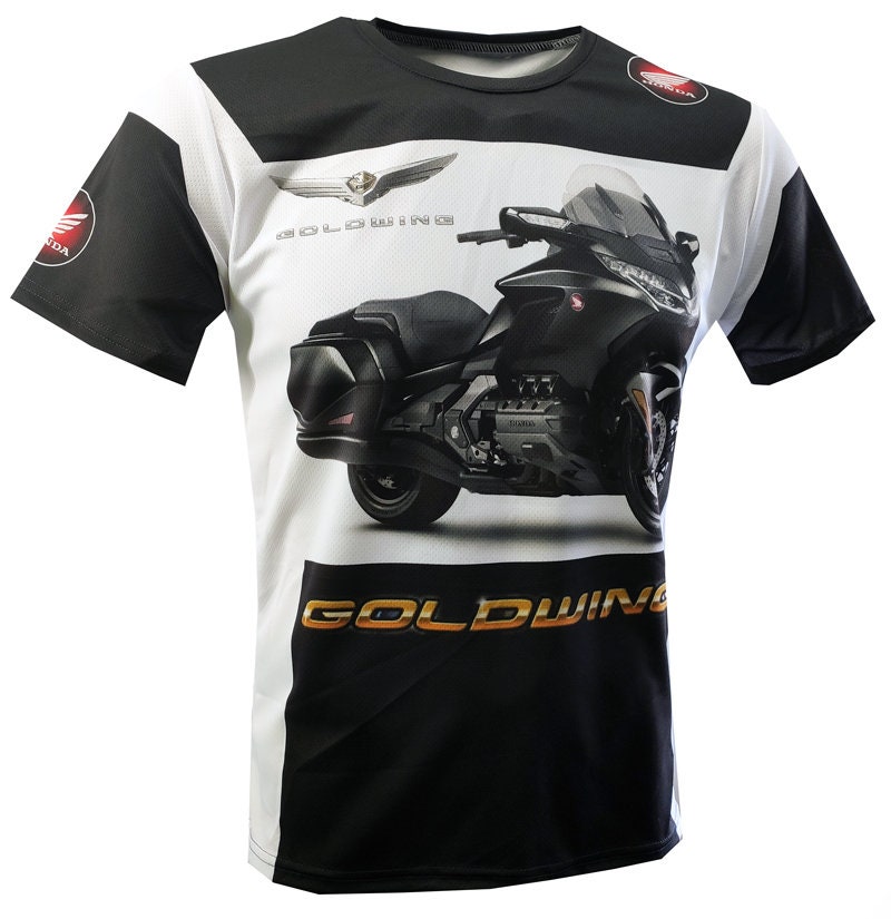 GL 1800 Goldwing Carbon Look Tourer 3d All Over Print T-shirt Overall ...