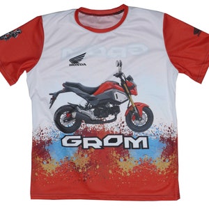 Grom 2020 Msx125 Addicted to Moto 3d All Over Print T-shirt Overall ...