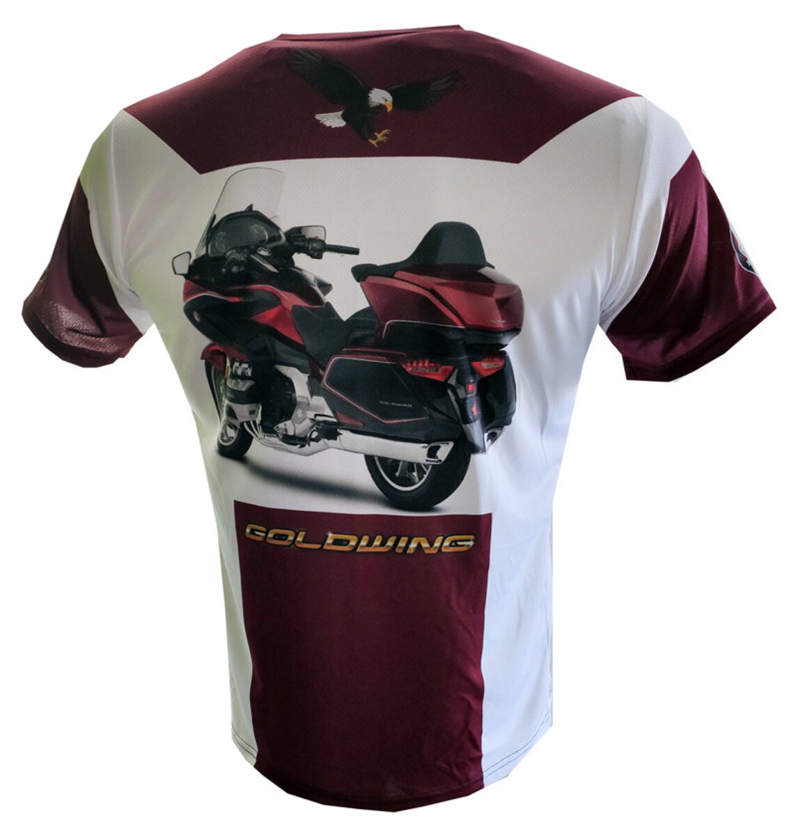 GL 1800 Goldwing Carbon Look Tourer 3d All Over Print T-shirt Overall ...
