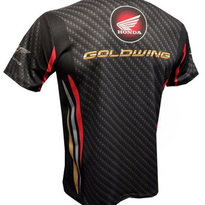 GL 1800 Goldwing Carbon Look Tourer 3d All Over Print T-shirt Overall ...