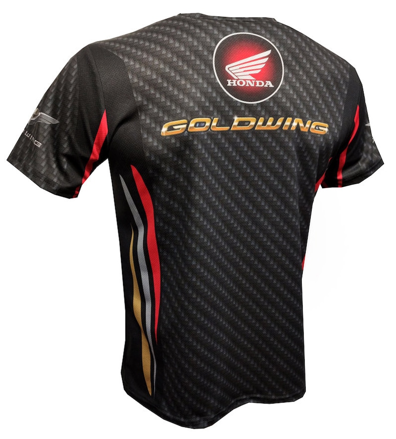 GL 1800 Goldwing Carbon Look Tourer 3d All Over Print T-shirt Overall ...