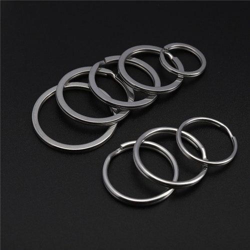 Stainless Steel SS 304 Key Rings Split Ring Lot of 100 - Etsy