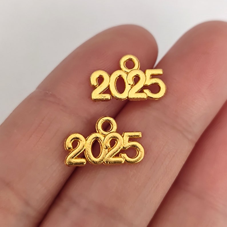 2026 New Year Charm Number Charm for Necklace Keychain - Etsy