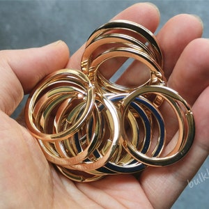 10PCS High Quality Split Ring Split Keyring - Etsy