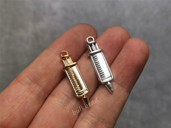 Syringe Charm for Doctor or Nurse - Etsy