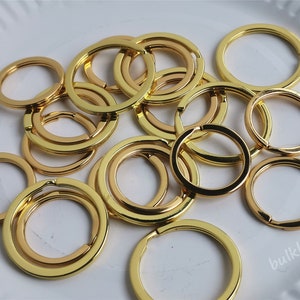 10PCS High Quality Split Ring Split Keyring - Etsy