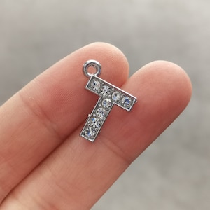 Letters A-Z Alphabet Charm, Letter Initial Charm Set, Large Letter ...