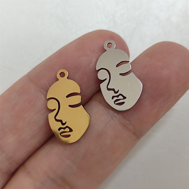 Face Charms - Etsy