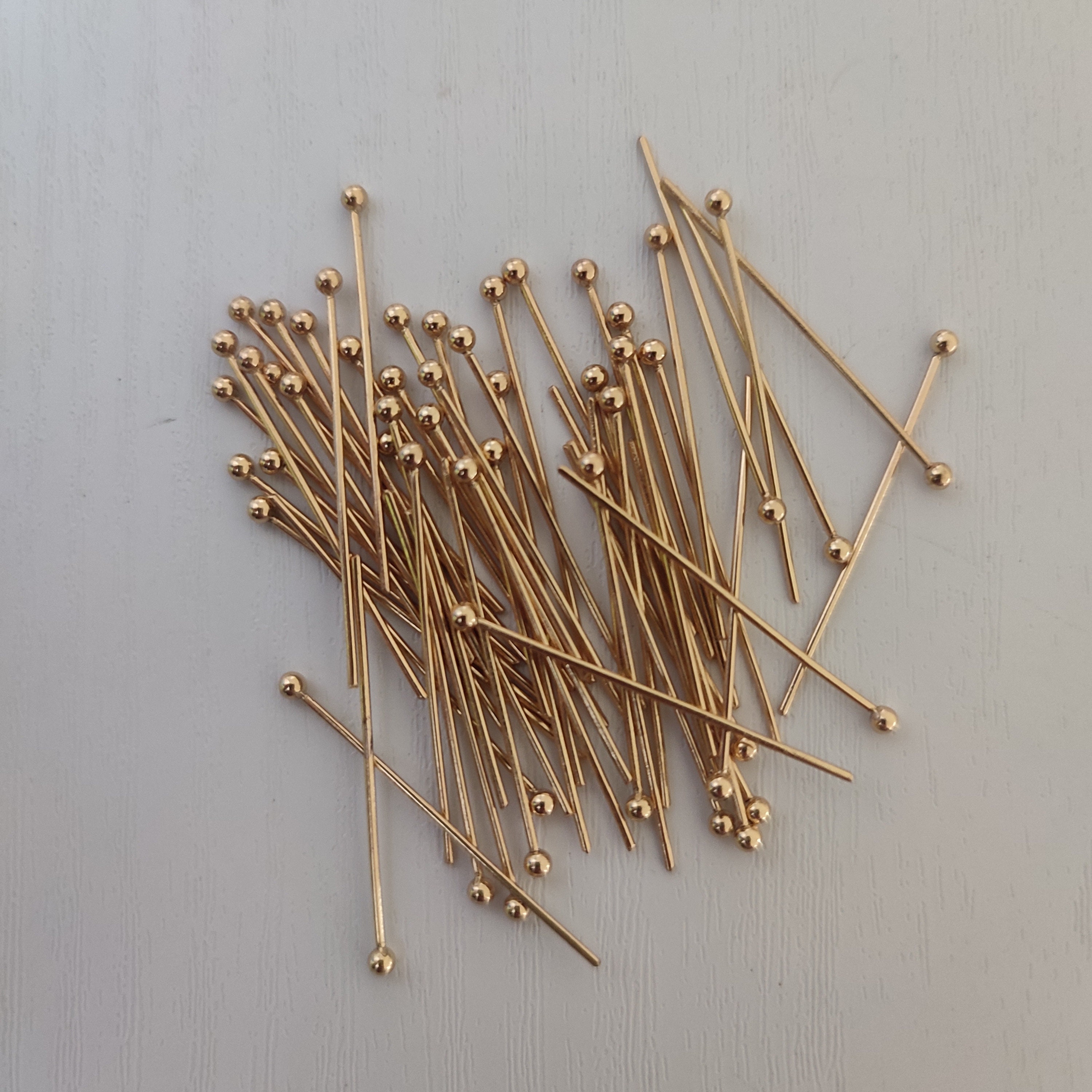 100PCS Stainless Steel Ball Head Pins for Jewelry Making - Etsy