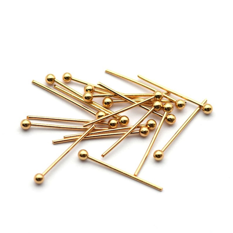 100PCS Stainless Steel Ball Head Pins for Jewelry Making - Etsy