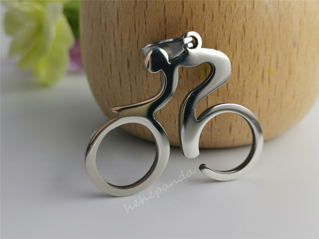 Bulk Bike Charm, Stainless Steel Bike Charm, Bike Pendant, Bicycle Charm, Necklace Keychain ...