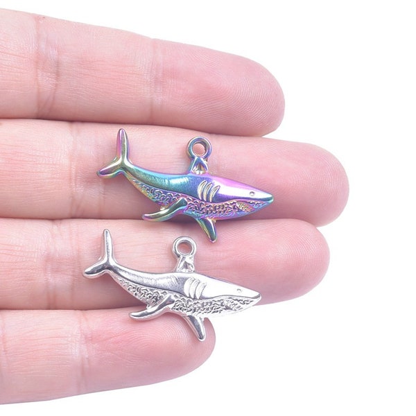 Shark Charm - Etsy