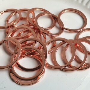 10PCS High Quality Split Ring Split Keyring - Etsy