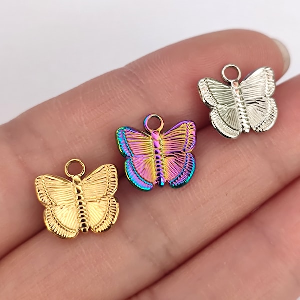 Butterfly Charms - Etsy