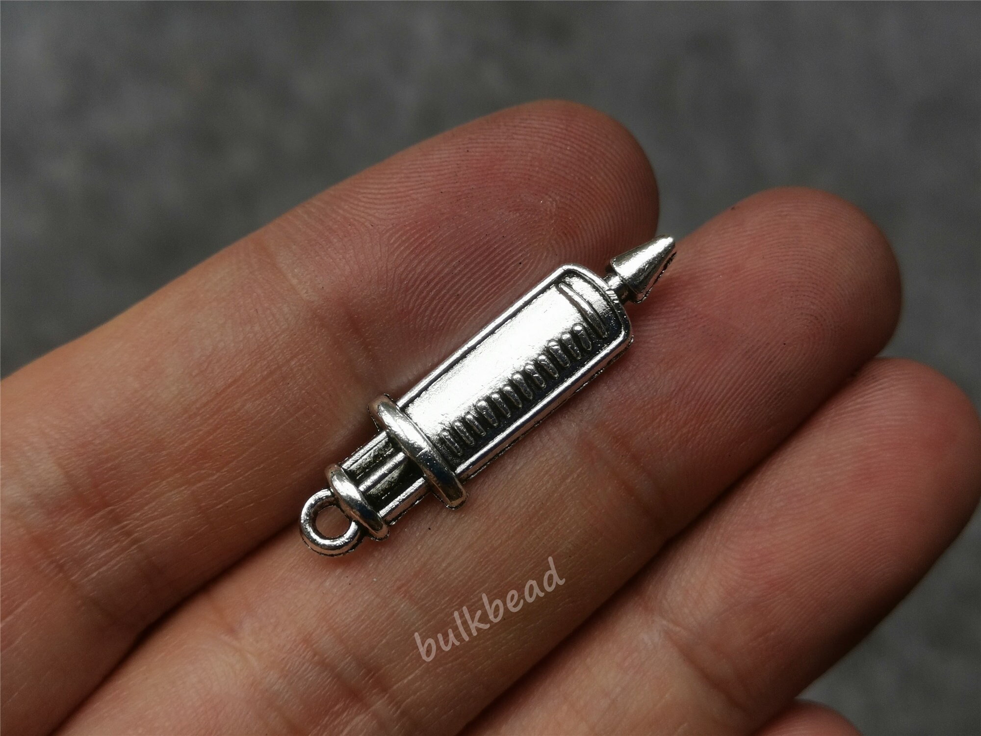 Syringe Charm for Doctor or Nurse - Etsy