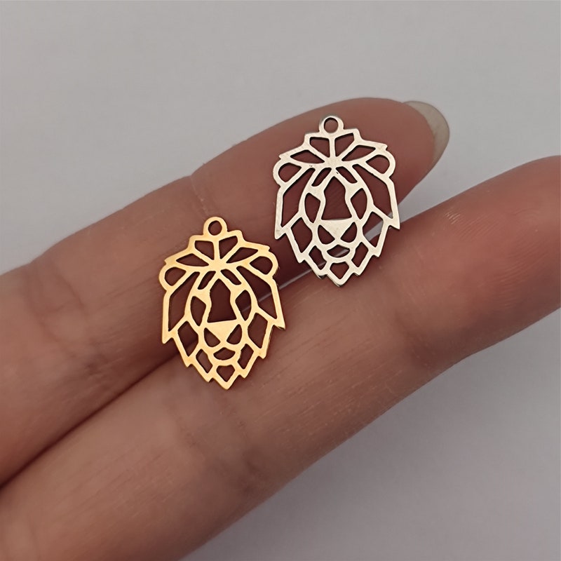 Plastic Lion Charms - Etsy UK