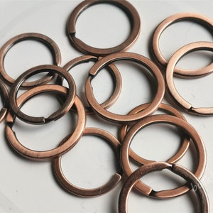 10PCS High Quality Split Ring Split Keyring - Etsy