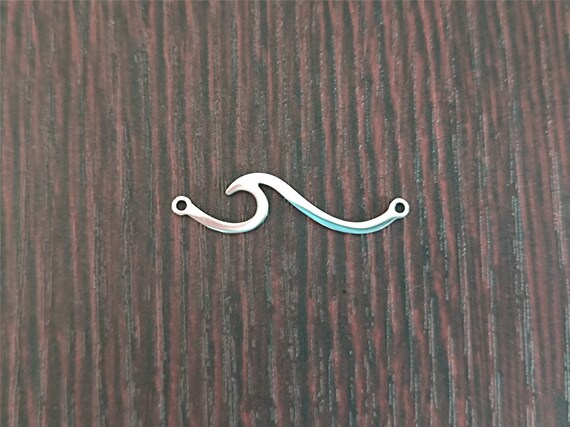 Wave Connector Stainless Steel Bulk Bracelet Connector | Etsy