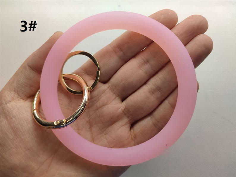Silicone Bangle Keychain Key Holder Silicone Bracelet Wrist - Etsy