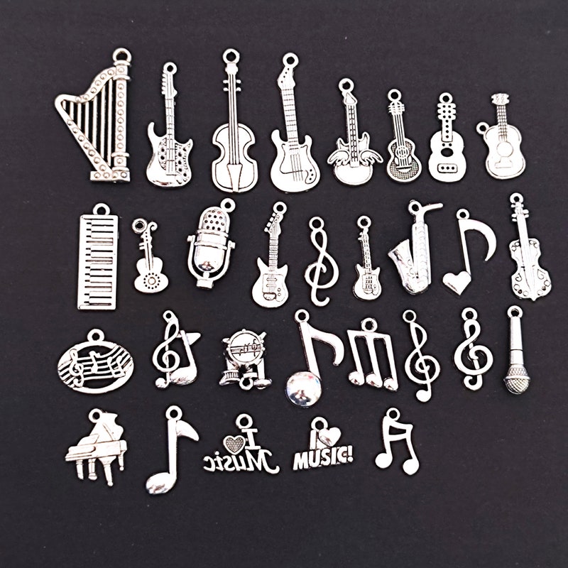 Musical Charms - Etsy UK