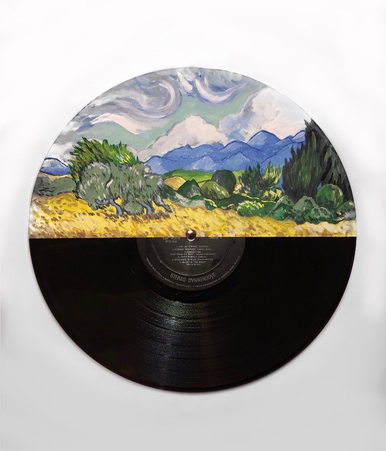 Custom Painted Vinyl Records - Etsy