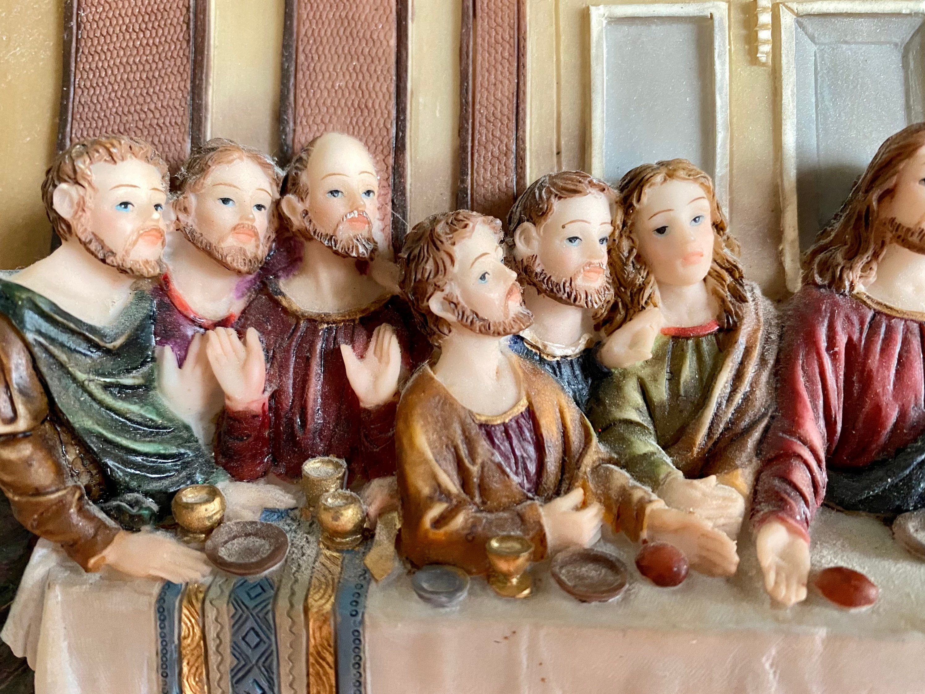 Vintage Last Supper Wall Art 3D Christian Decor Last Supper - Etsy