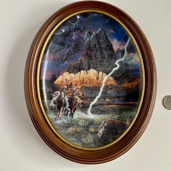 Aboriginal Porcelain Plate - Etsy