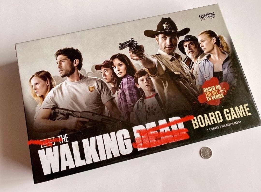 The Walking D Board Game, Zombie TV Show Board Game, Walkers Board Game, Zombie Game, Horror ...