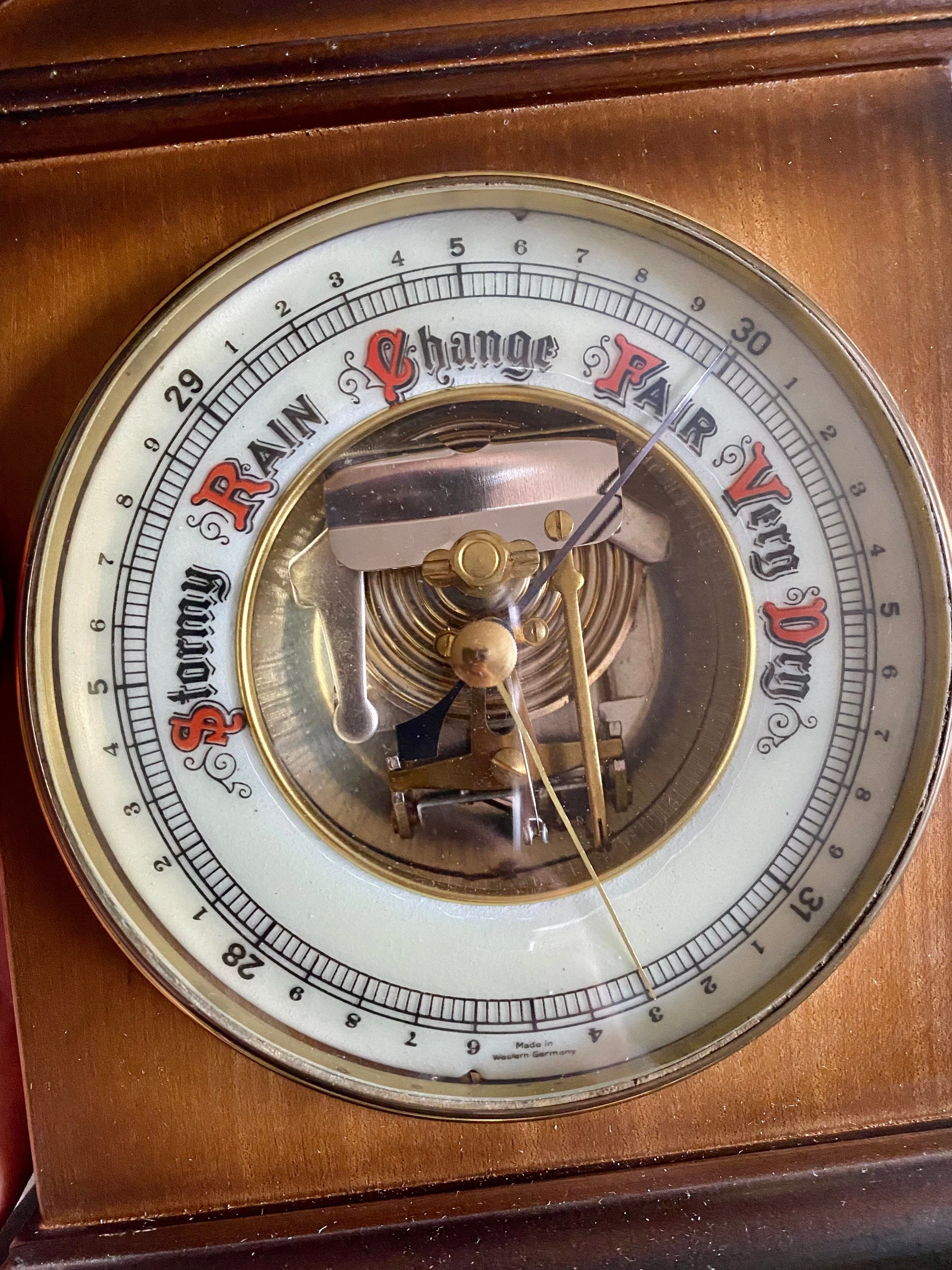 Marine Cased Barometer for Repair Selsi Stand up Barometer | Etsy