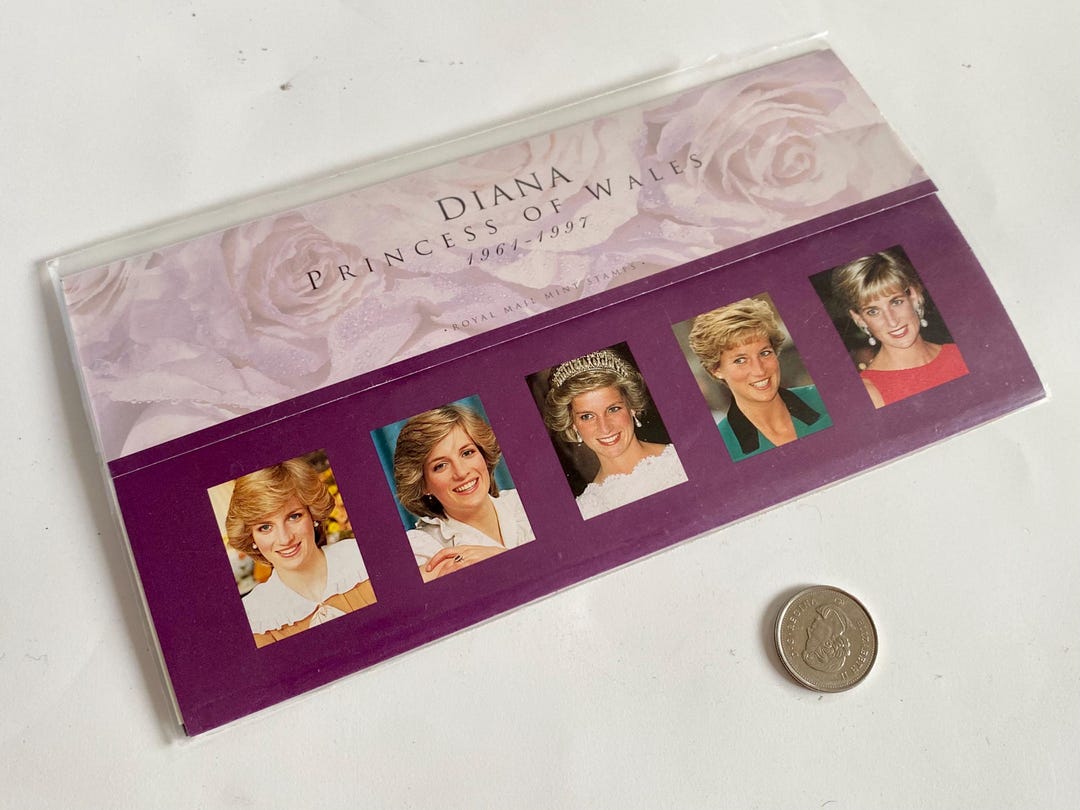 Diana Princes of Wales Royal Mail Mint Postage Stamps, Commemorative ...