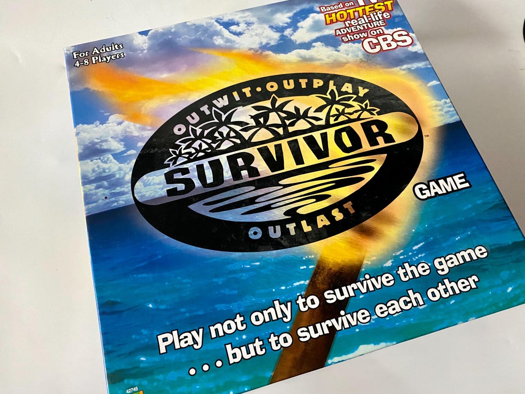 Vintage Survivor Board Game COMPLETE, 2000 Survivor Reality Show Card ...