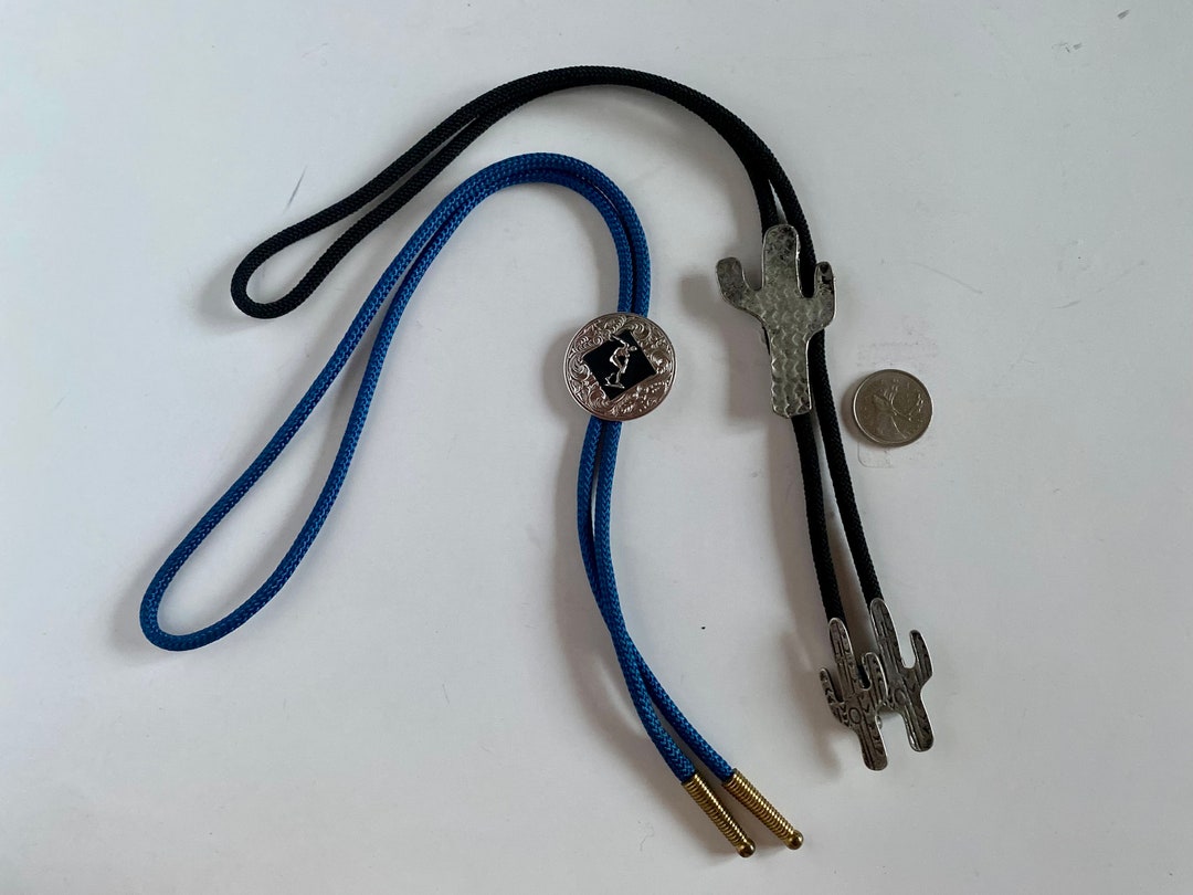 Vintage Rare Bolo Ties, Collectible Accessories, Western Americana 