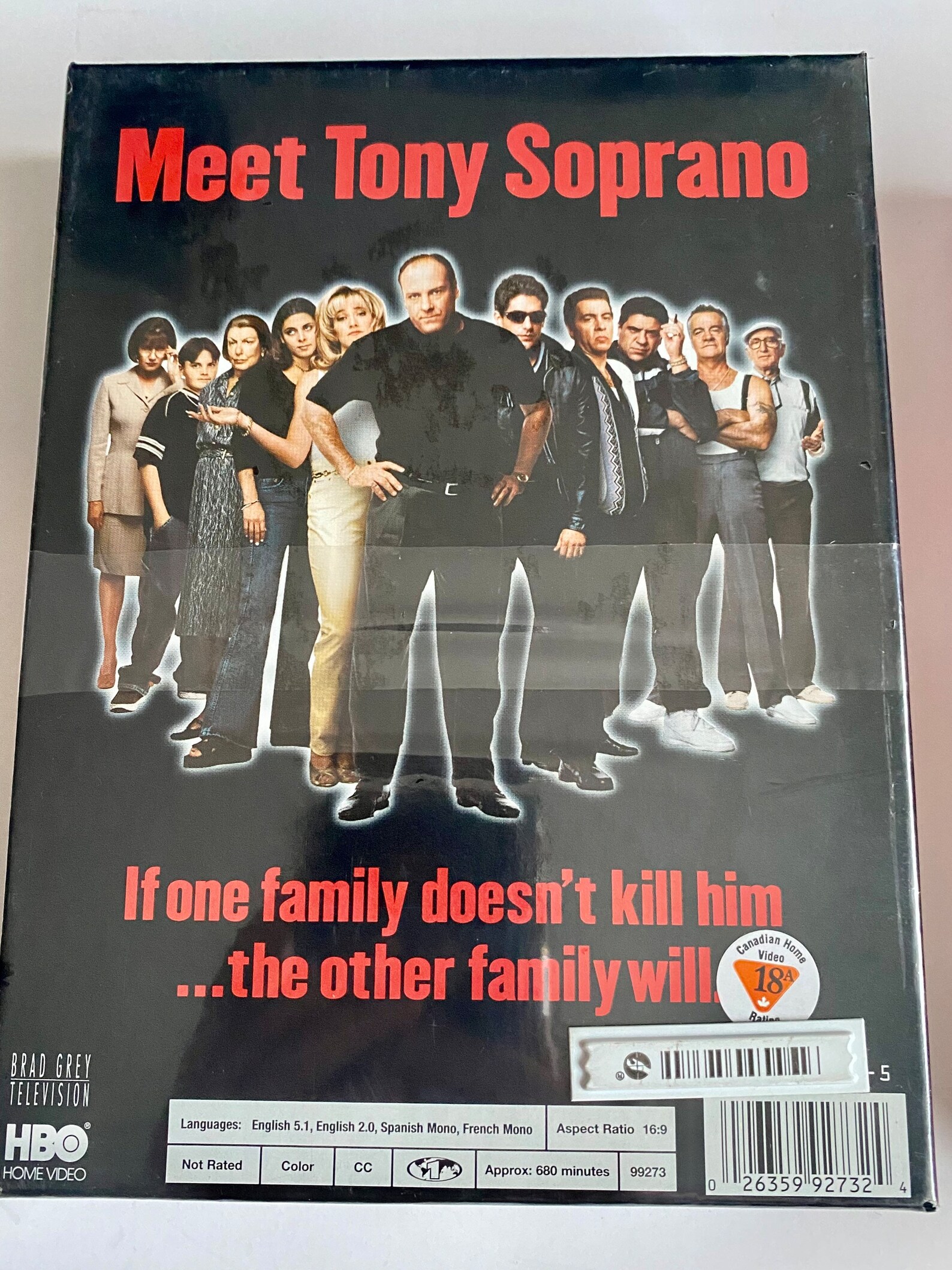 The Sopranos DVD Collection, 1990s Tv Show Dvds, the Sopranos Season 1 ...