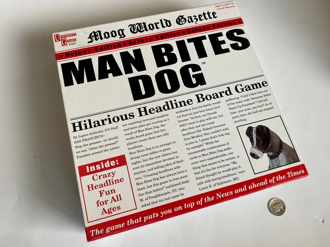 Moog World Gazette Man Bites Dog Game, Man Bites Dog Deluxe Edition ...